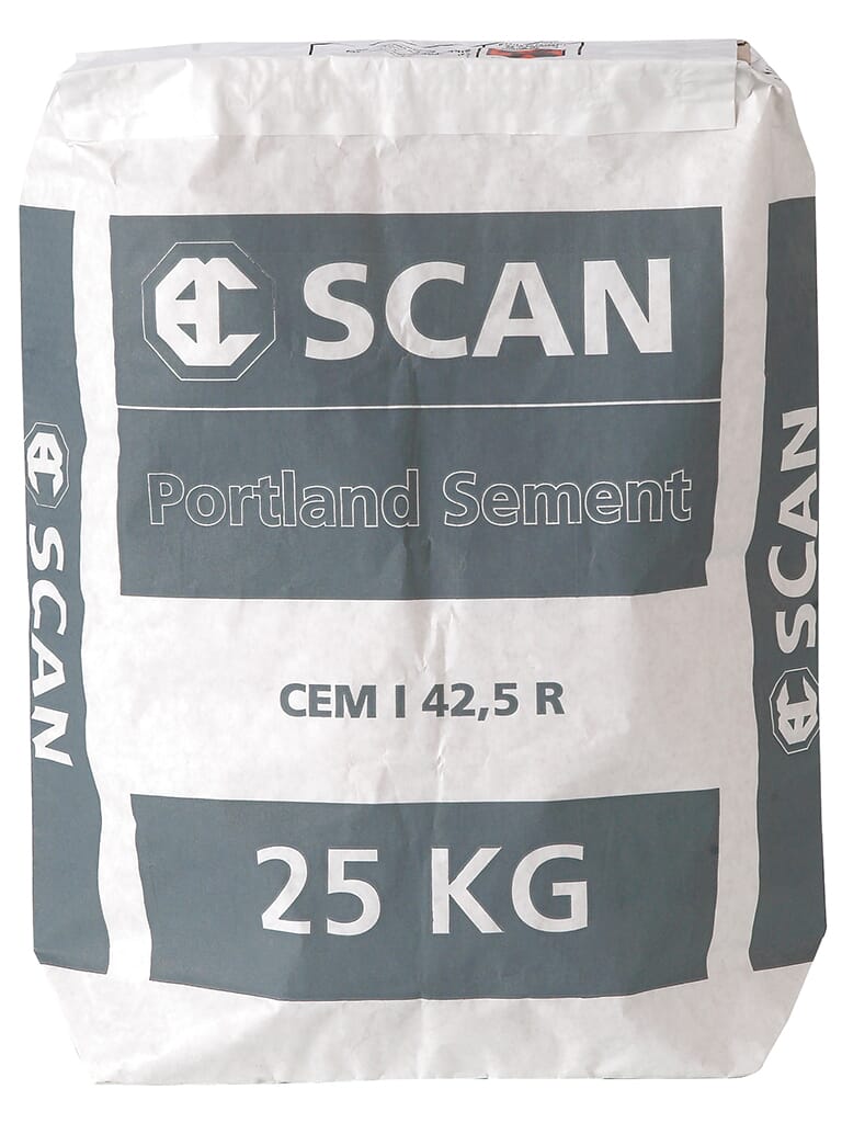 Standard Sement Portland Scan 25 kg - Engevik Byggsenter AS
